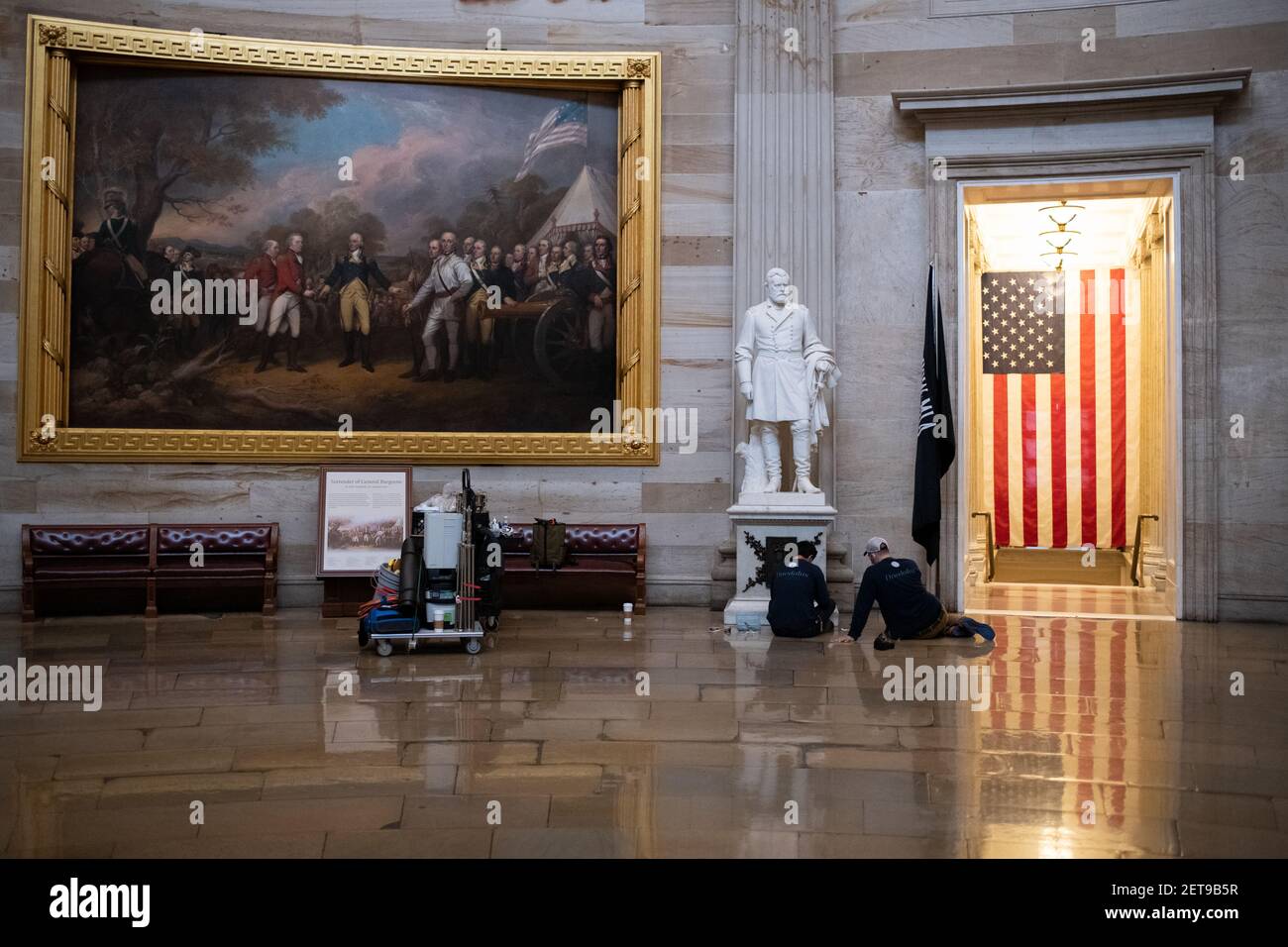 Statue ulysses grant in rotunda hi-res stock photography and images - Alamy