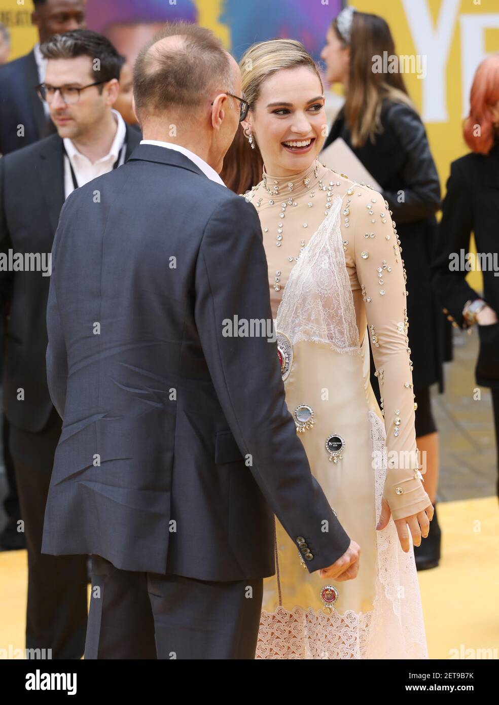Lily James & Danny Boyle attend the UK Premiere of Yesterday at the ...