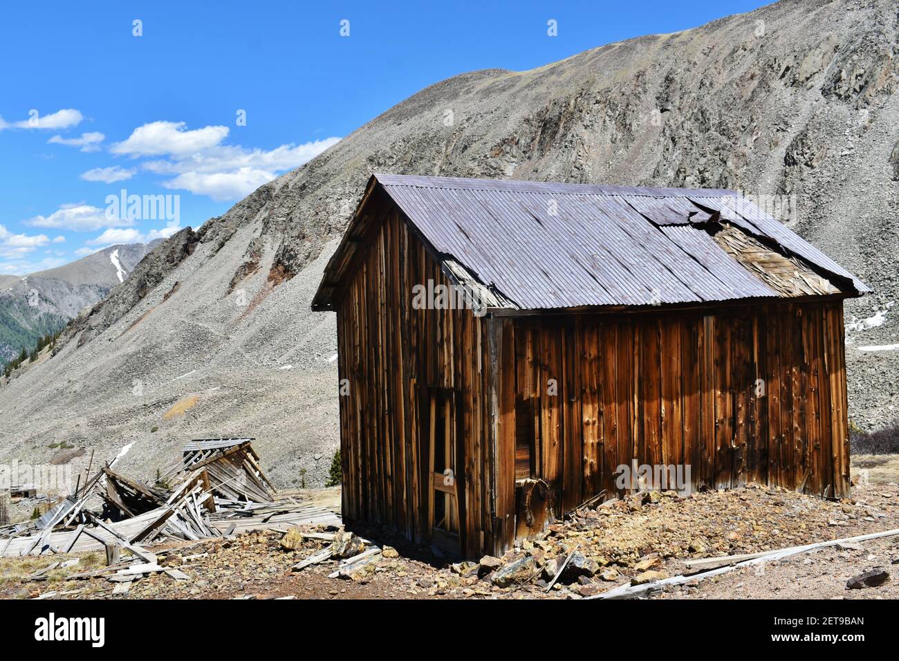 Colorado ghost town mining camp hi-res stock photography and images - Alamy