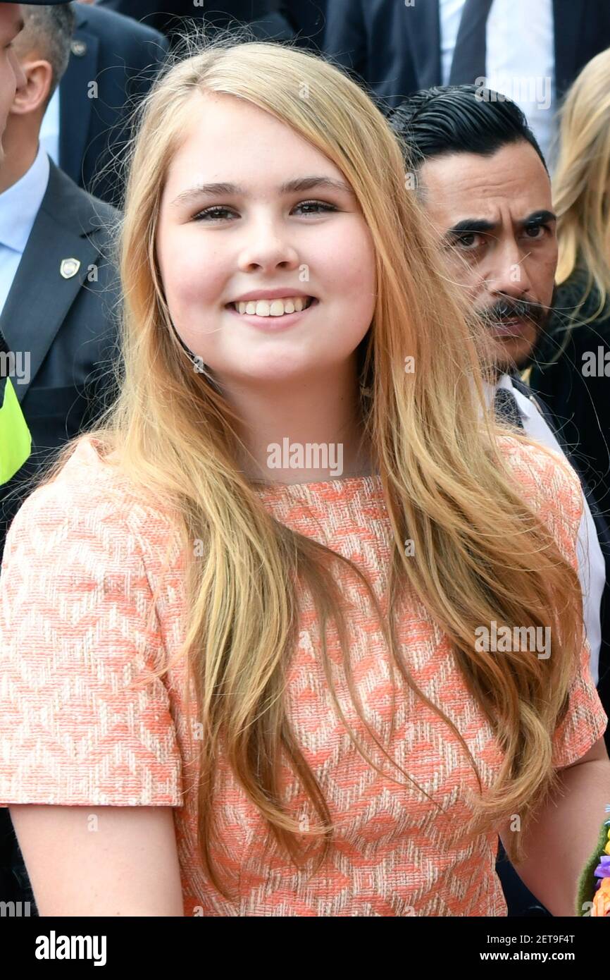 Crown Princess Amalia of the Netherlands celebrates her 16th birthday ...