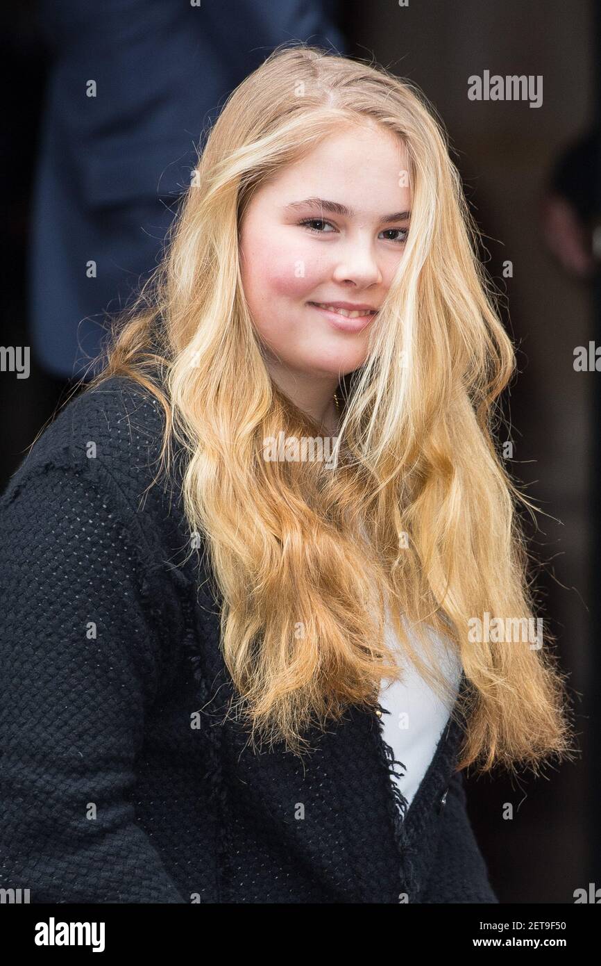 Crown Princess Amalia of the Netherlands celebrates her 16th birthday ...