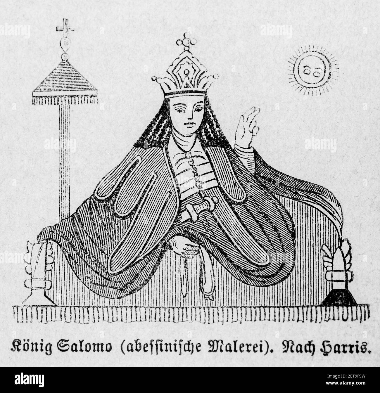 King solomon portrait Black and White Stock Photos & Images - Alamy