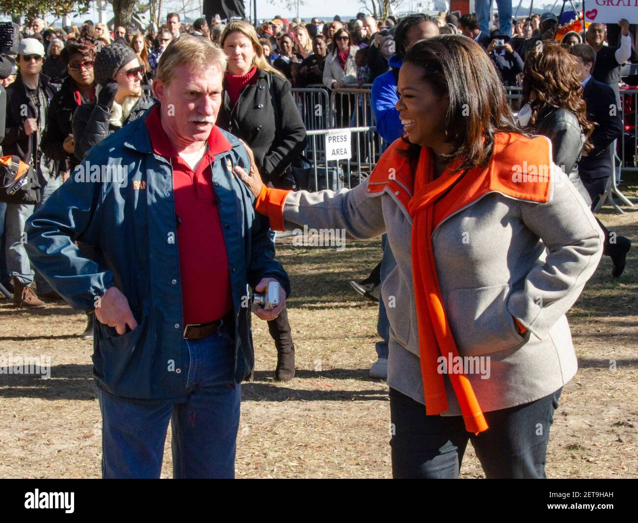February 12, 2012, St. Marys, Georgia, USA: Randy Horn and Oprah ...