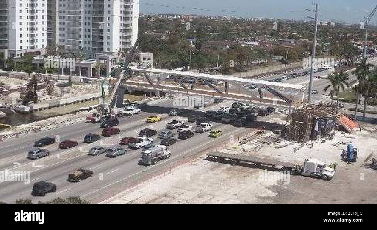 Pedestrian Bridge at Florida International University, Miami, FL ...