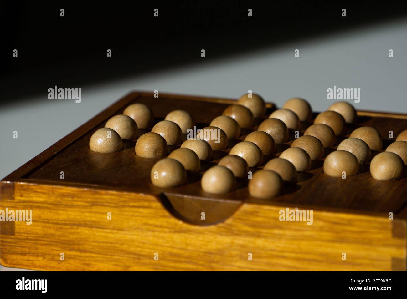 Solitaire game ball hi-res stock photography and images - Alamy