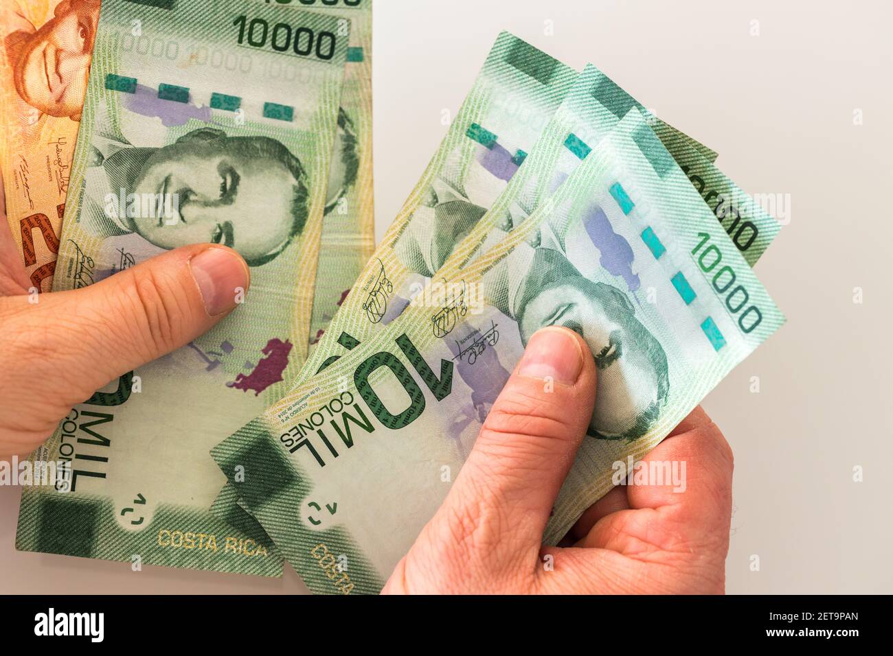 Costa rican money hi-res stock photography and images - Alamy