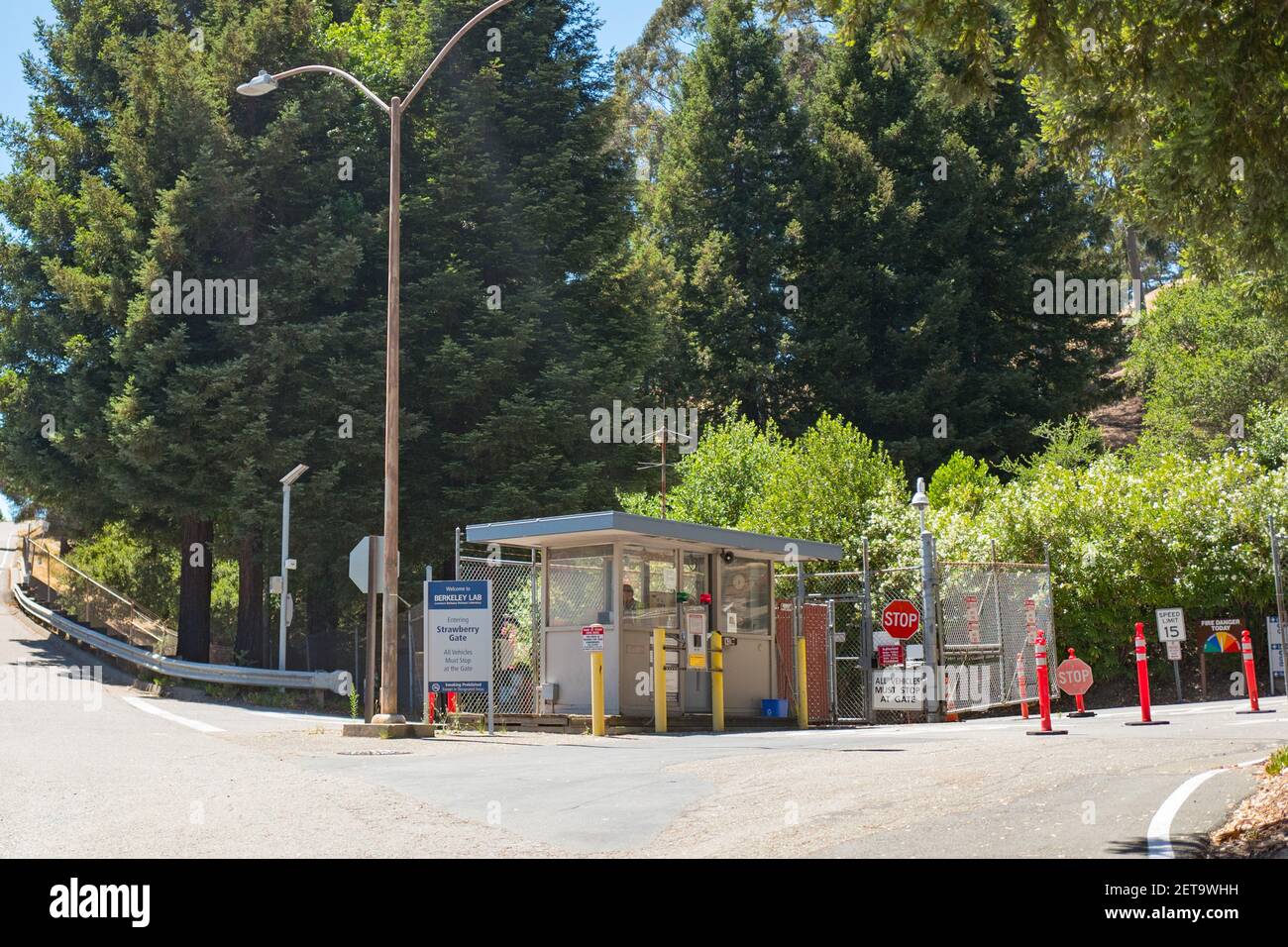 Strawberry Gate of the Lawrence Berkeley National Laboratory, a ...