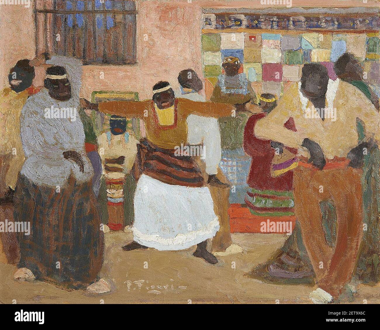 Pedro Figari - Candombe (MASP Stock Photo - Alamy