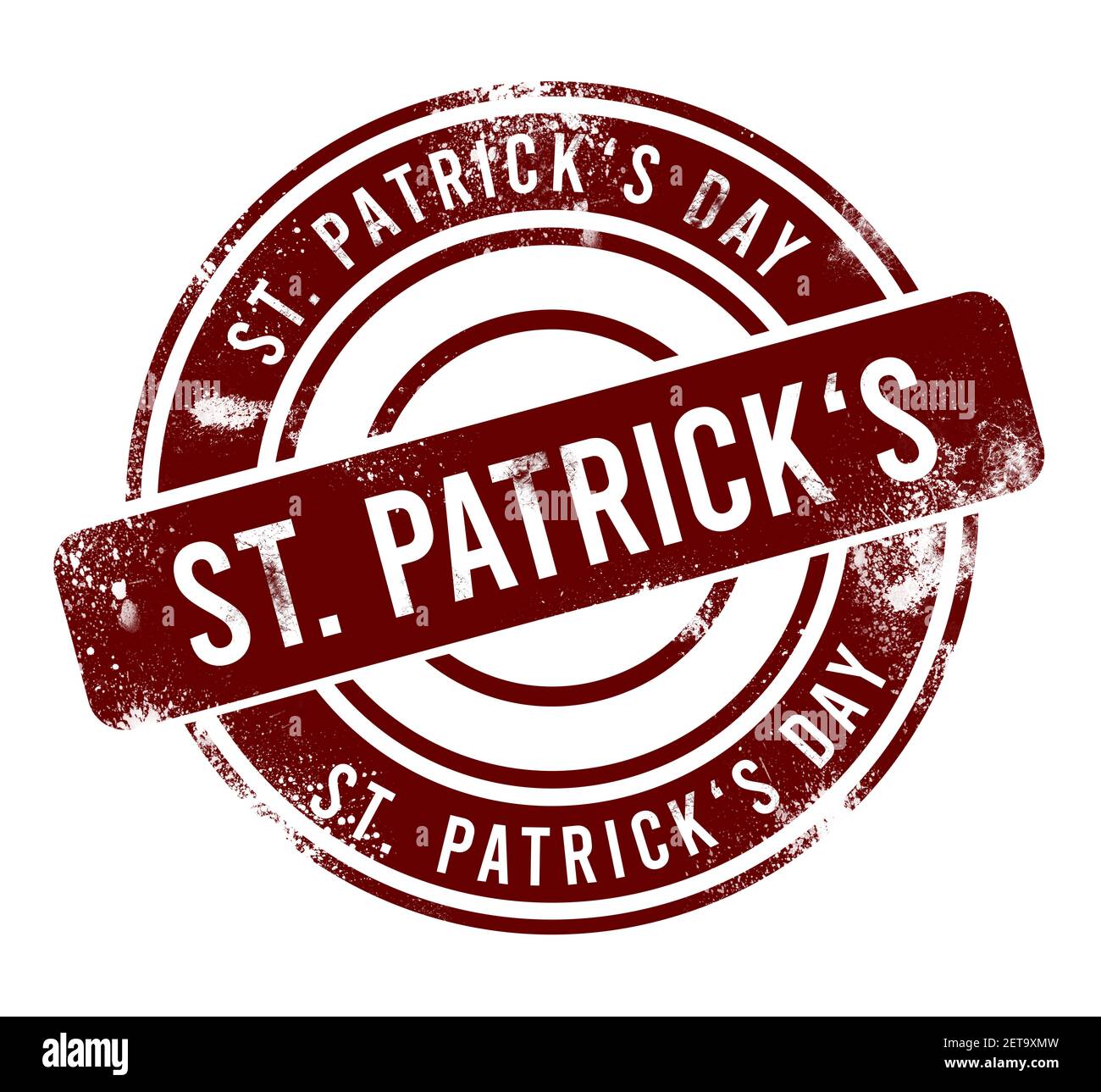 St patricks day round frame hi-res stock photography and images - Alamy