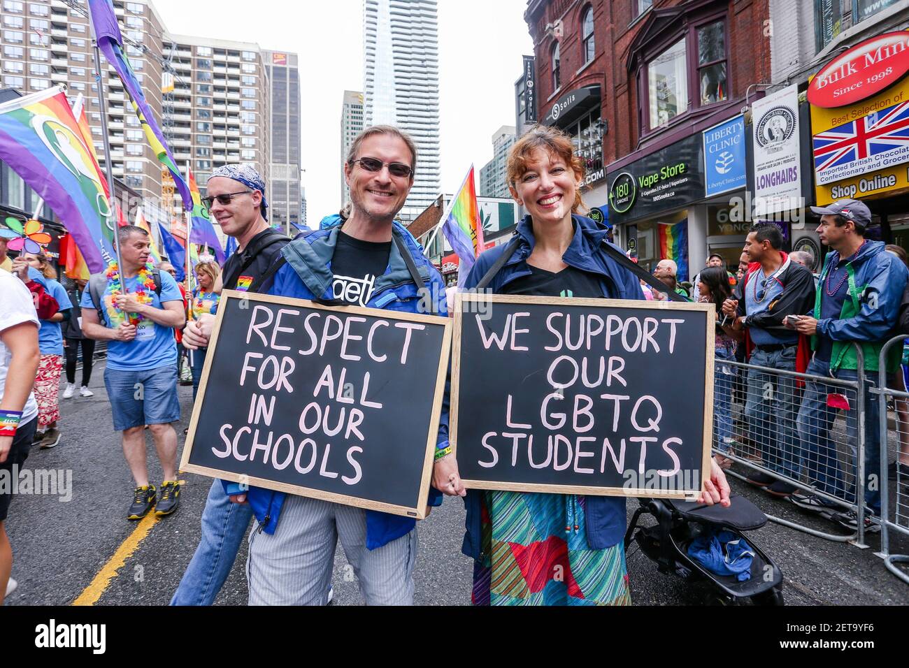 Teachers marching with placards expressing their opinion, during the ...