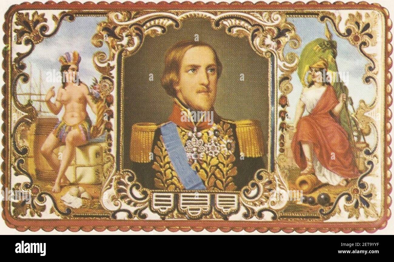 Pedro II of Brazil around 1848 Stock Photo - Alamy