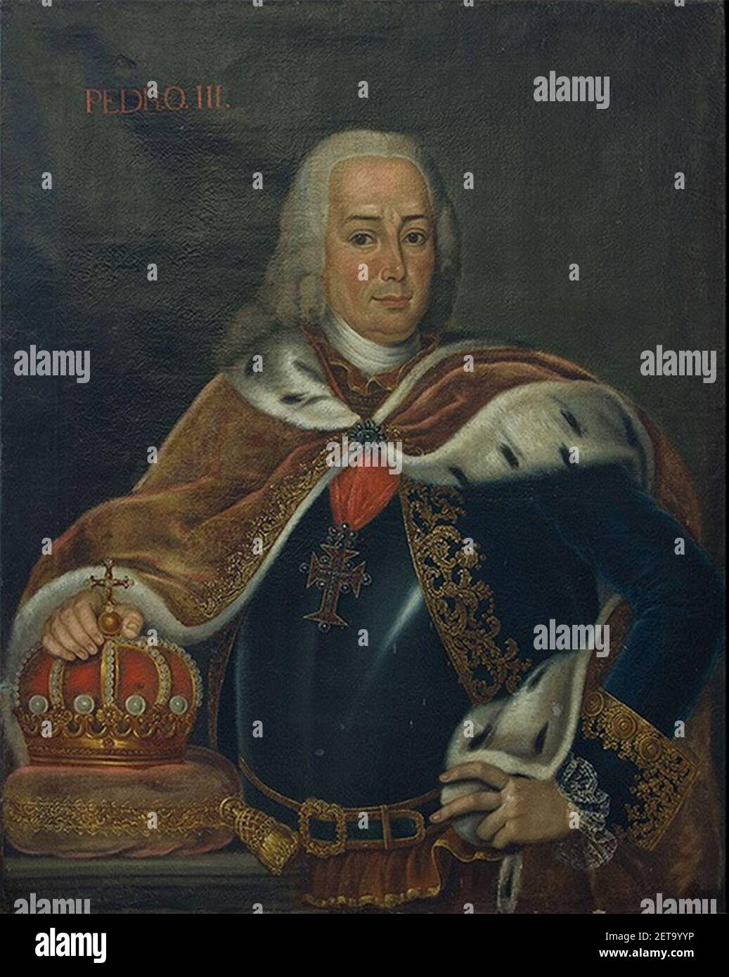 Pedro III king Stock Photo - Alamy