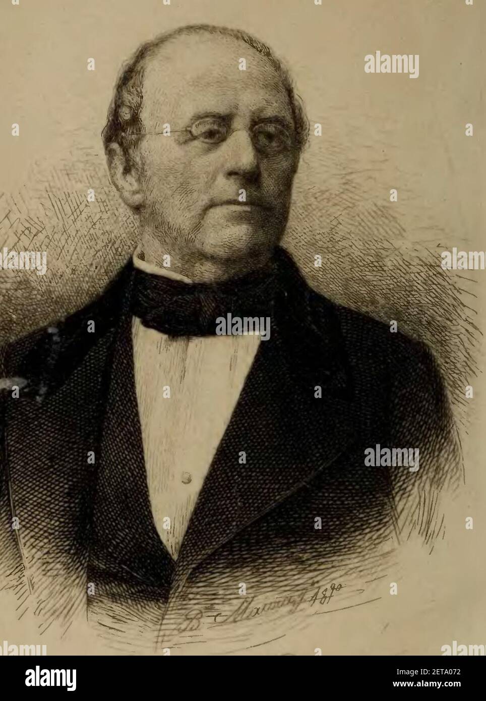 Pedro José Pidal - retrato Stock Photo - Alamy