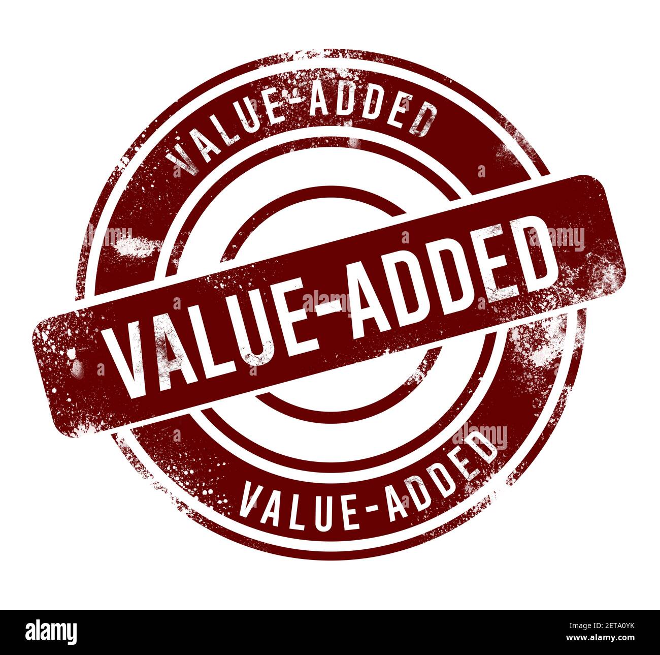 Added value stamp hi-res stock photography and images - Alamy
