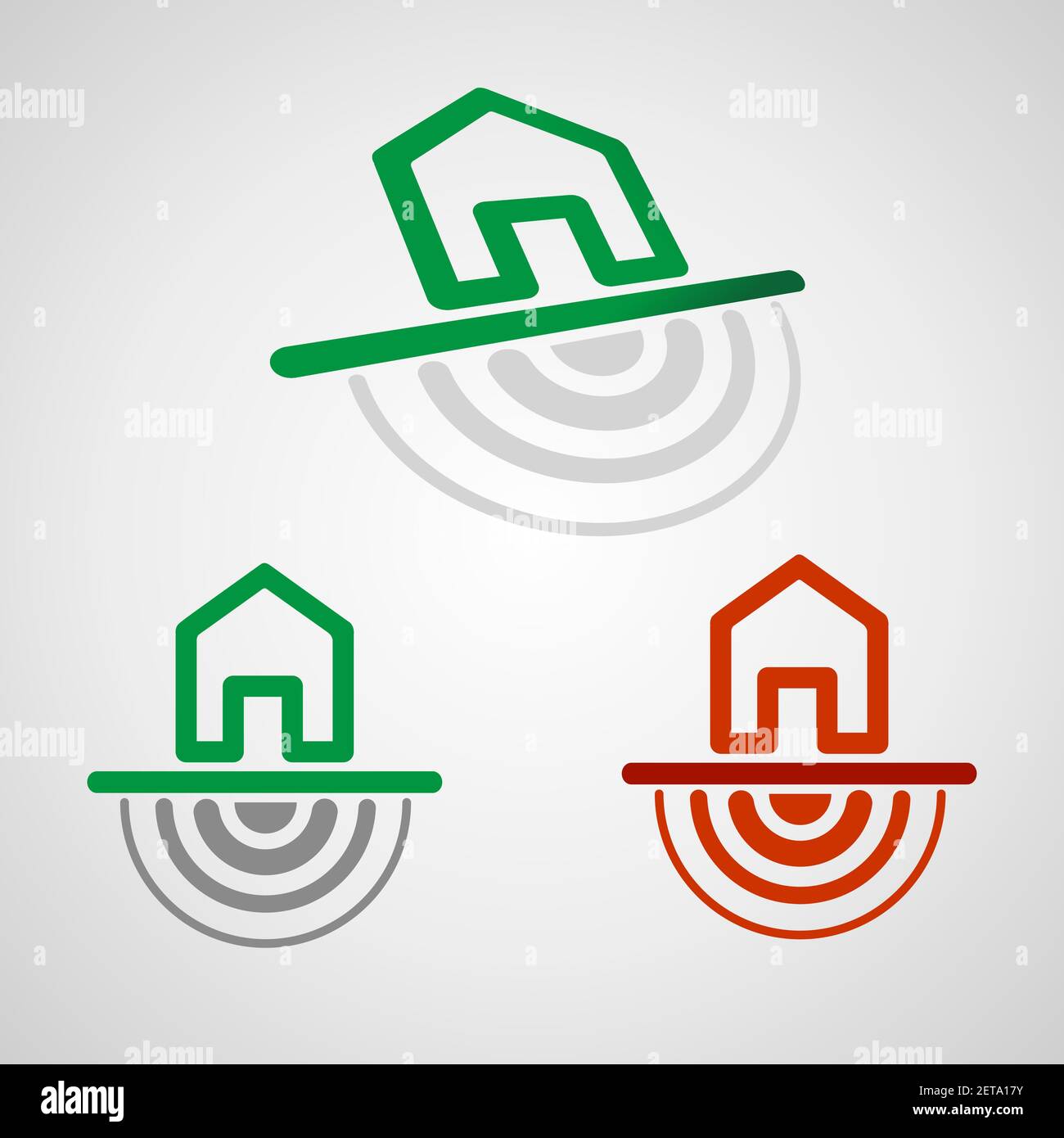 Percentage icon linear icon Stock Vector Images - Alamy