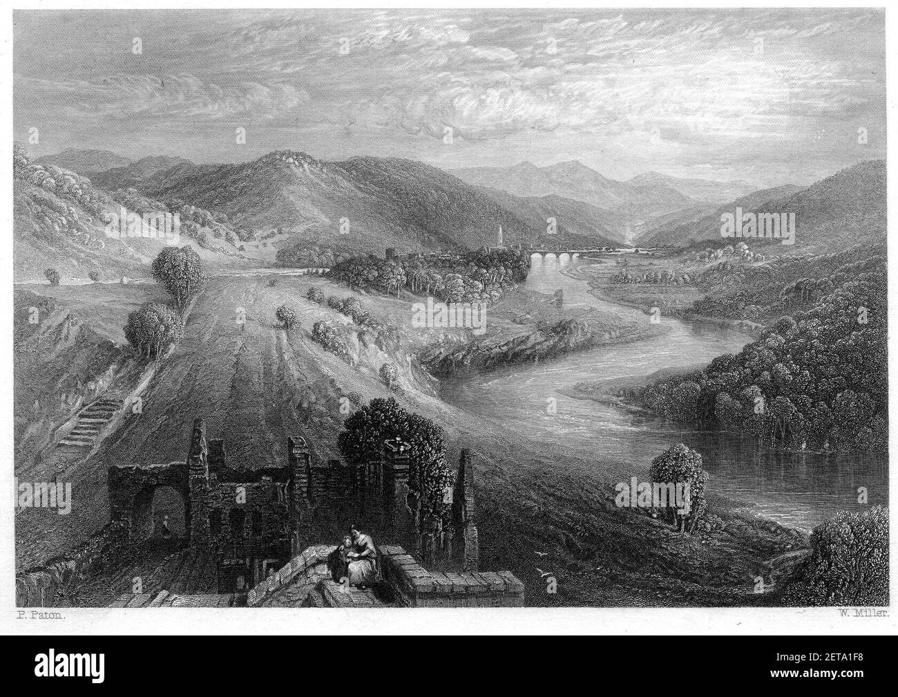 Neidpath castle Cut Out Stock Images & Pictures - Alamy