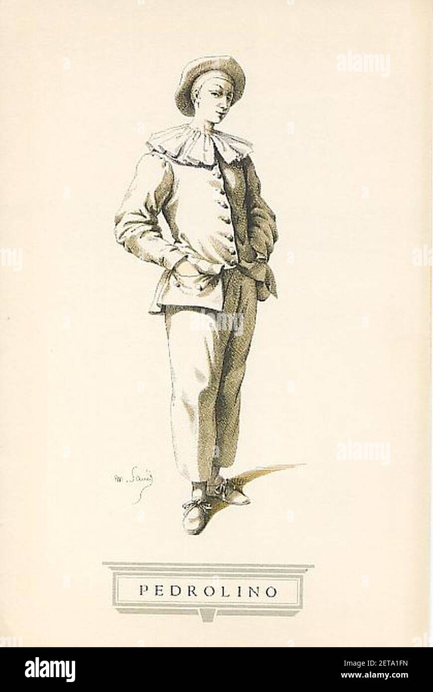 Pedrolino hi-res stock photography and images - Alamy