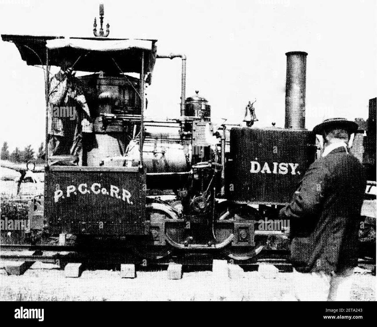 Peerless Portland Cement Company Railroad narrow gauge steam locomotive ...