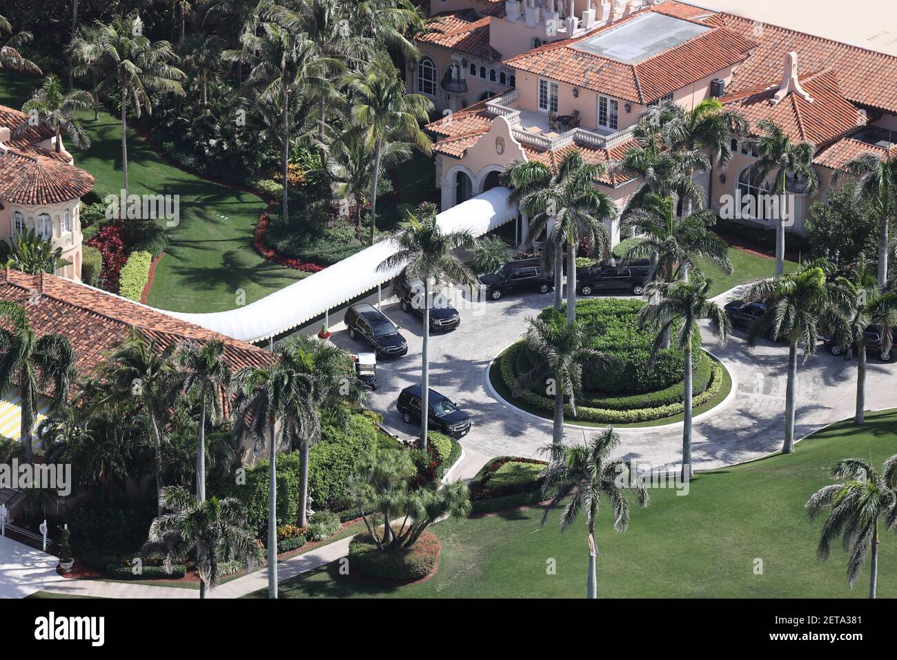 Mar a lago aerial hi-res stock photography and images - Alamy