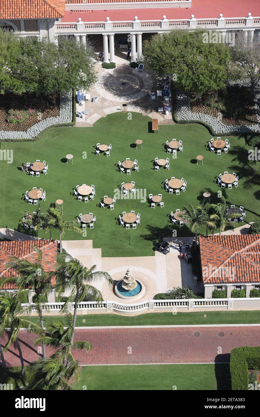 Mar a lago aerial hi-res stock photography and images - Alamy