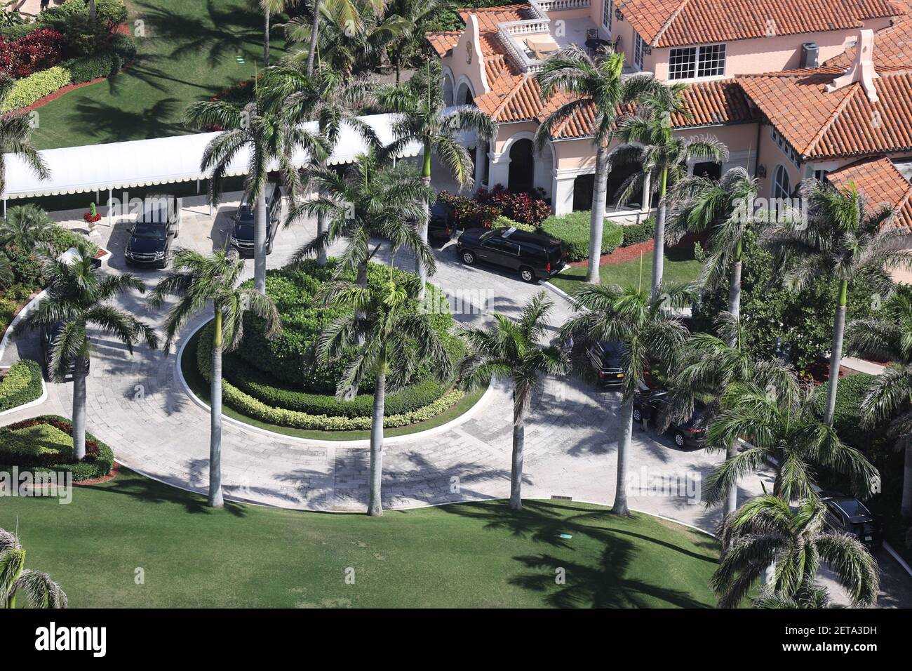 Mar a lago aerial hi-res stock photography and images - Alamy