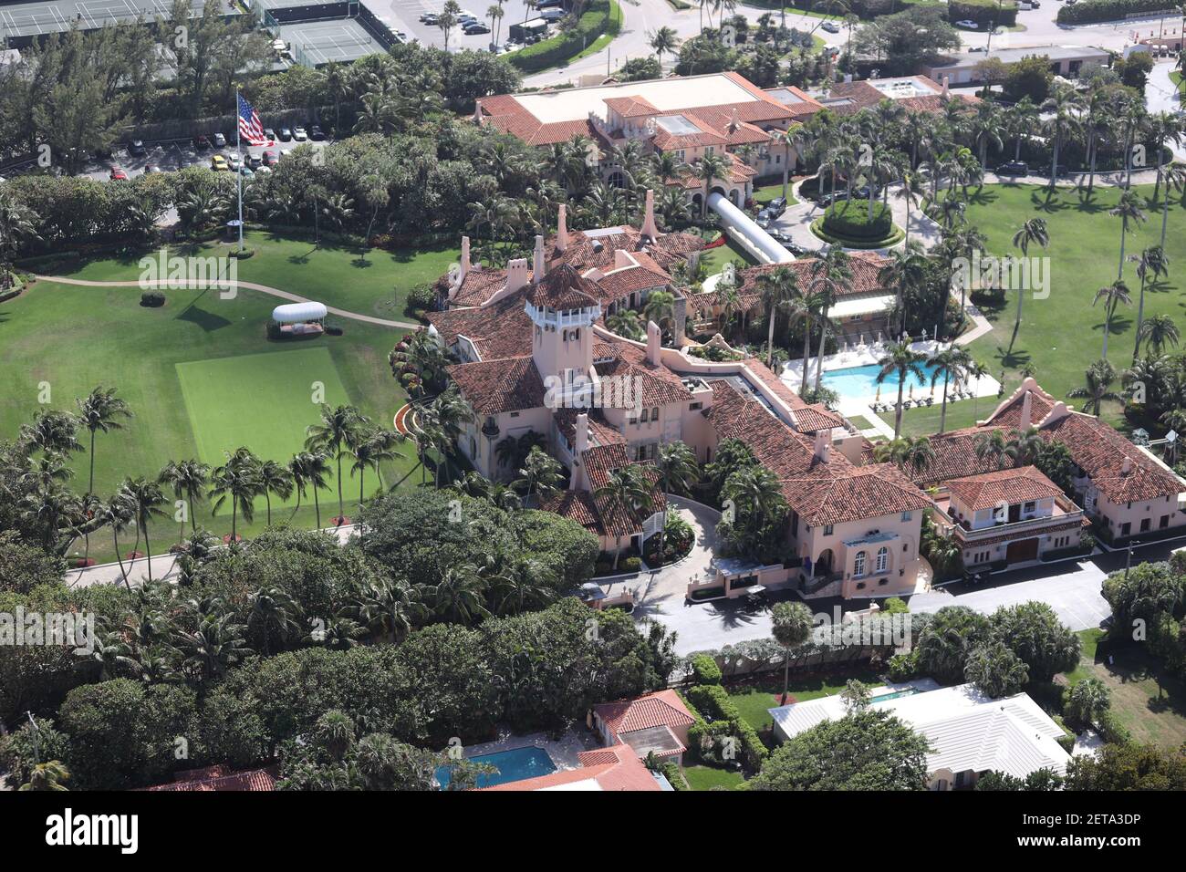 Mar a lago aerial hi-res stock photography and images - Alamy