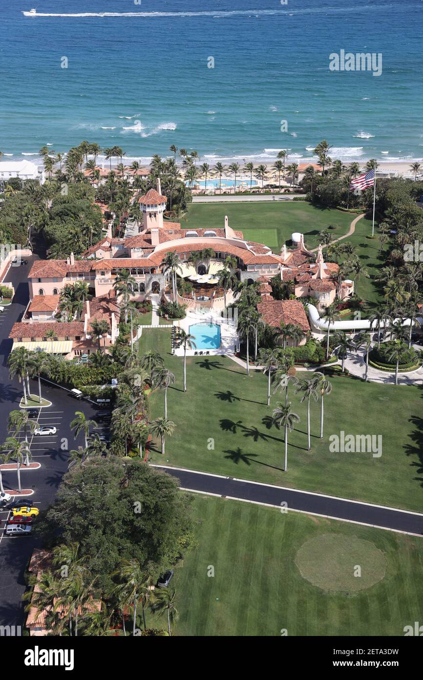 Mar a lago aerial hi-res stock photography and images - Alamy