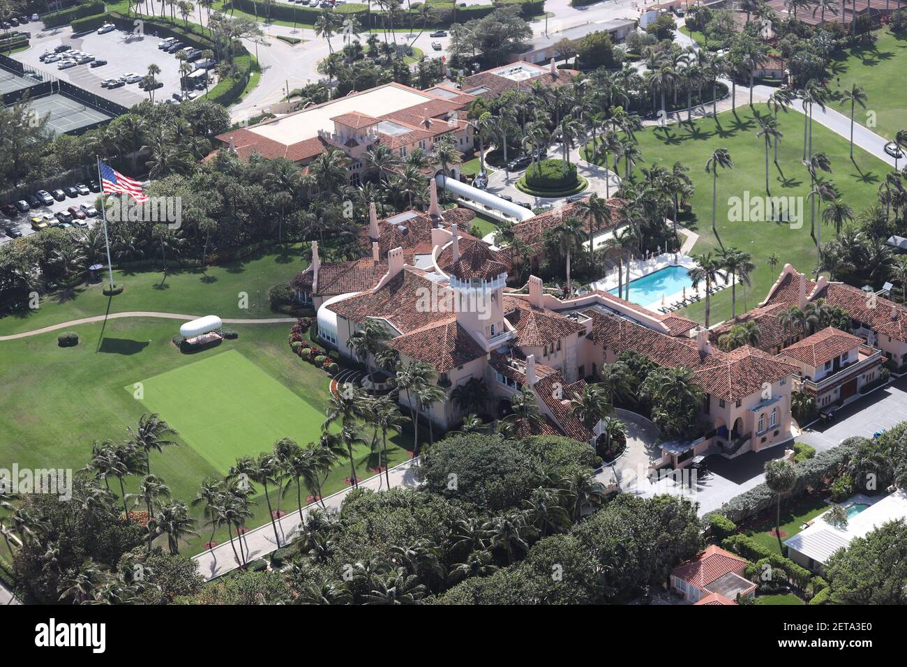 Mar a lago aerial hi-res stock photography and images - Alamy