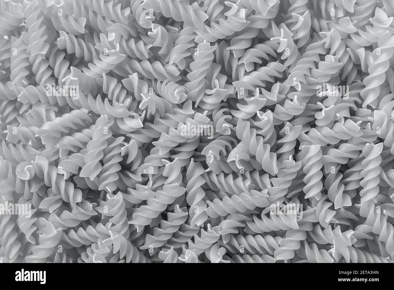 Pasta of ultimate grey color background - the fashionable color of 2021 ...