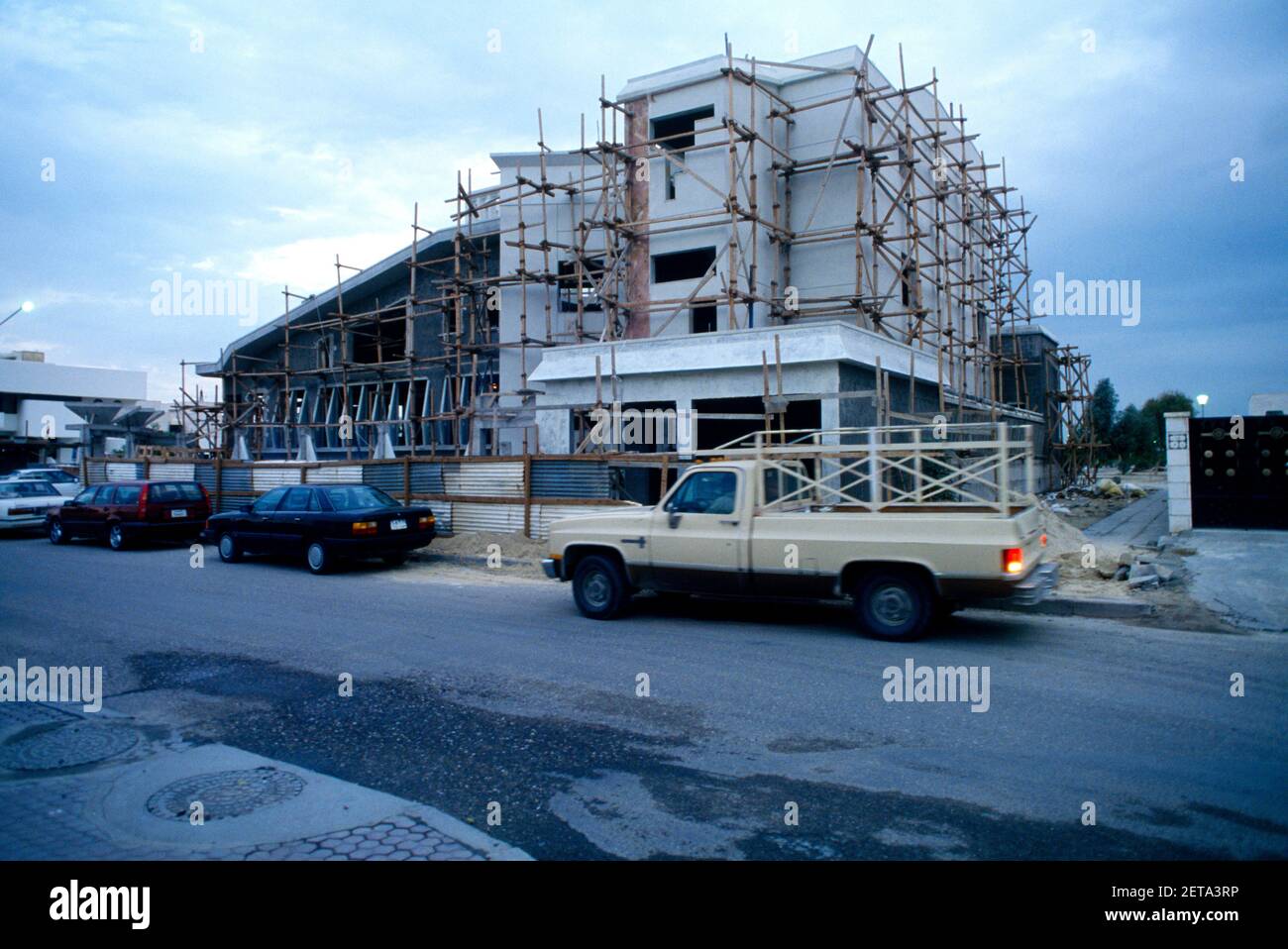 Kuwait City Kuwait New Housing being Built Stock Photo - Alamy