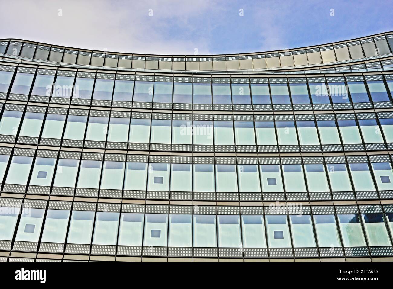 Offices in city centre Stock Photo - Alamy
