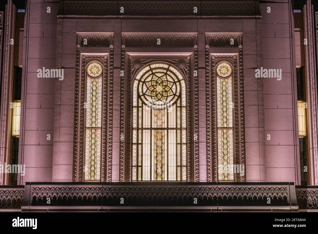Gilbert Lds Temple Stained Glass