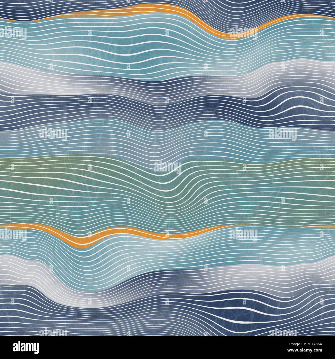 Seamless natural landscape hill pattern for print Stock Photo - Alamy