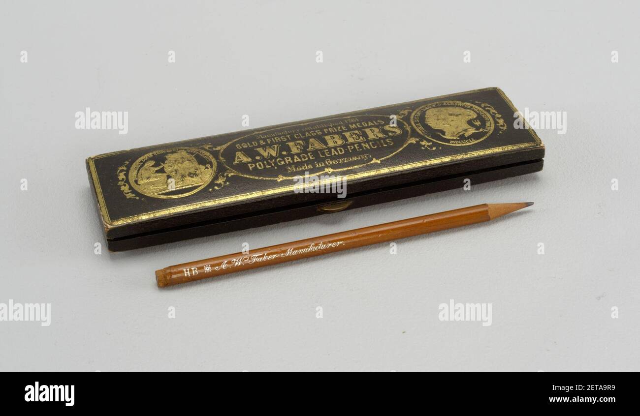 Pencil Box, 1860–80 Stock Photo - Alamy