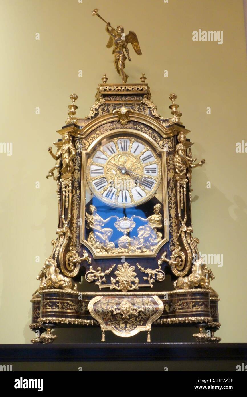 Pendule (wall clock) with boulle casing, Balthazar, Paris, c. 1720 ...