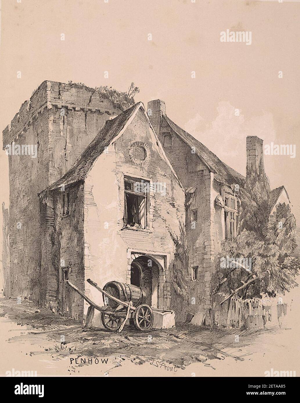 Penhow castle hi-res stock photography and images - Alamy