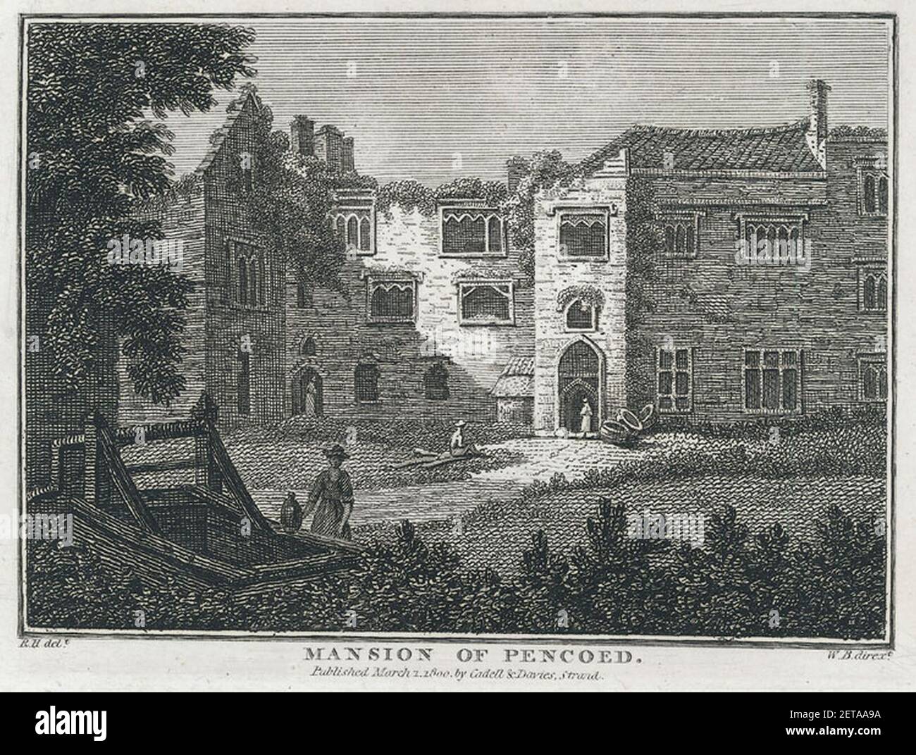 Penhow castle hi-res stock photography and images - Alamy