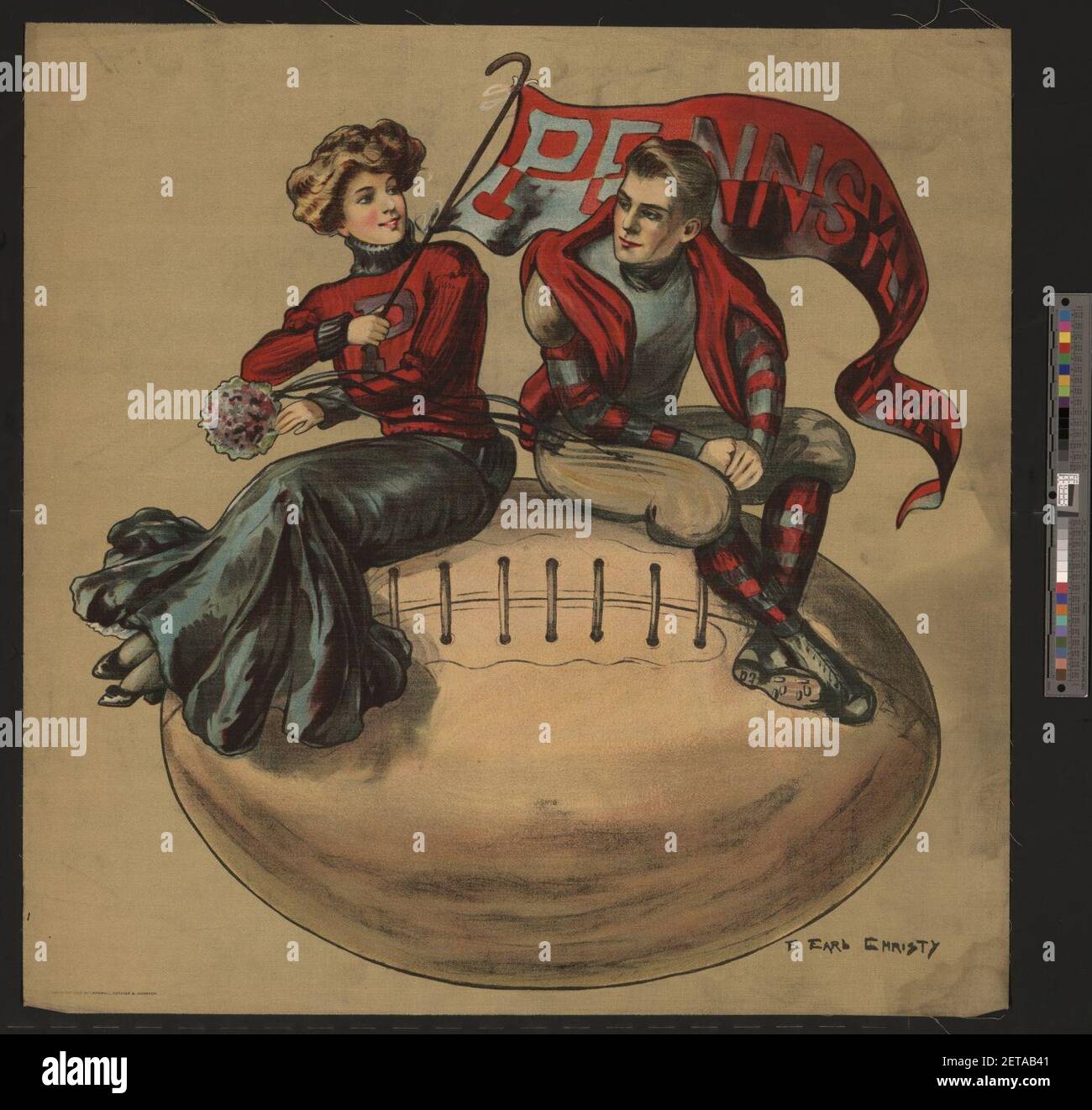 Pennsylvania - F. Earl Christy Stock Photo - Alamy