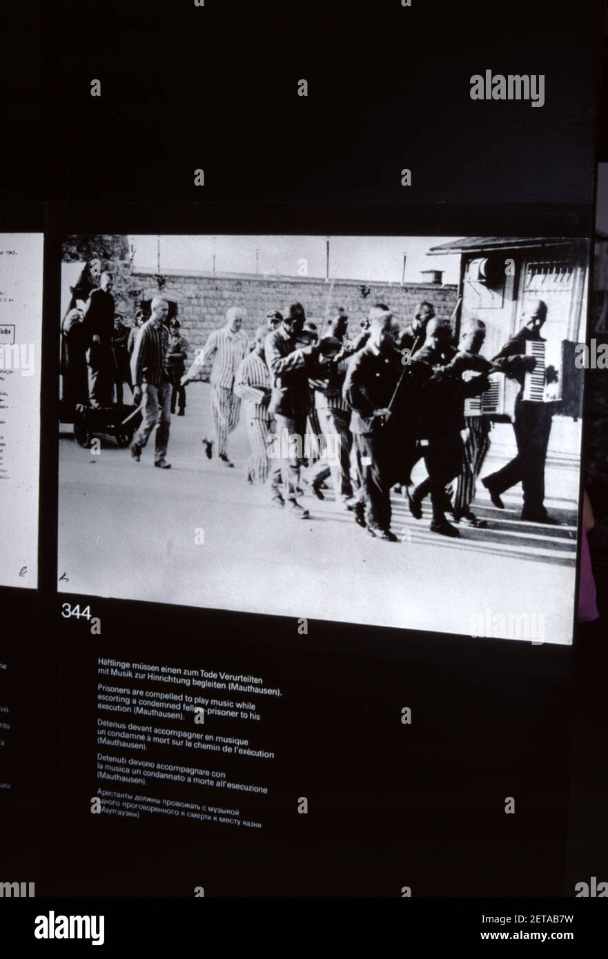 Dachau, Germany. 6/26/1990. Dachau Concentration Camp Museum. March 22 ...