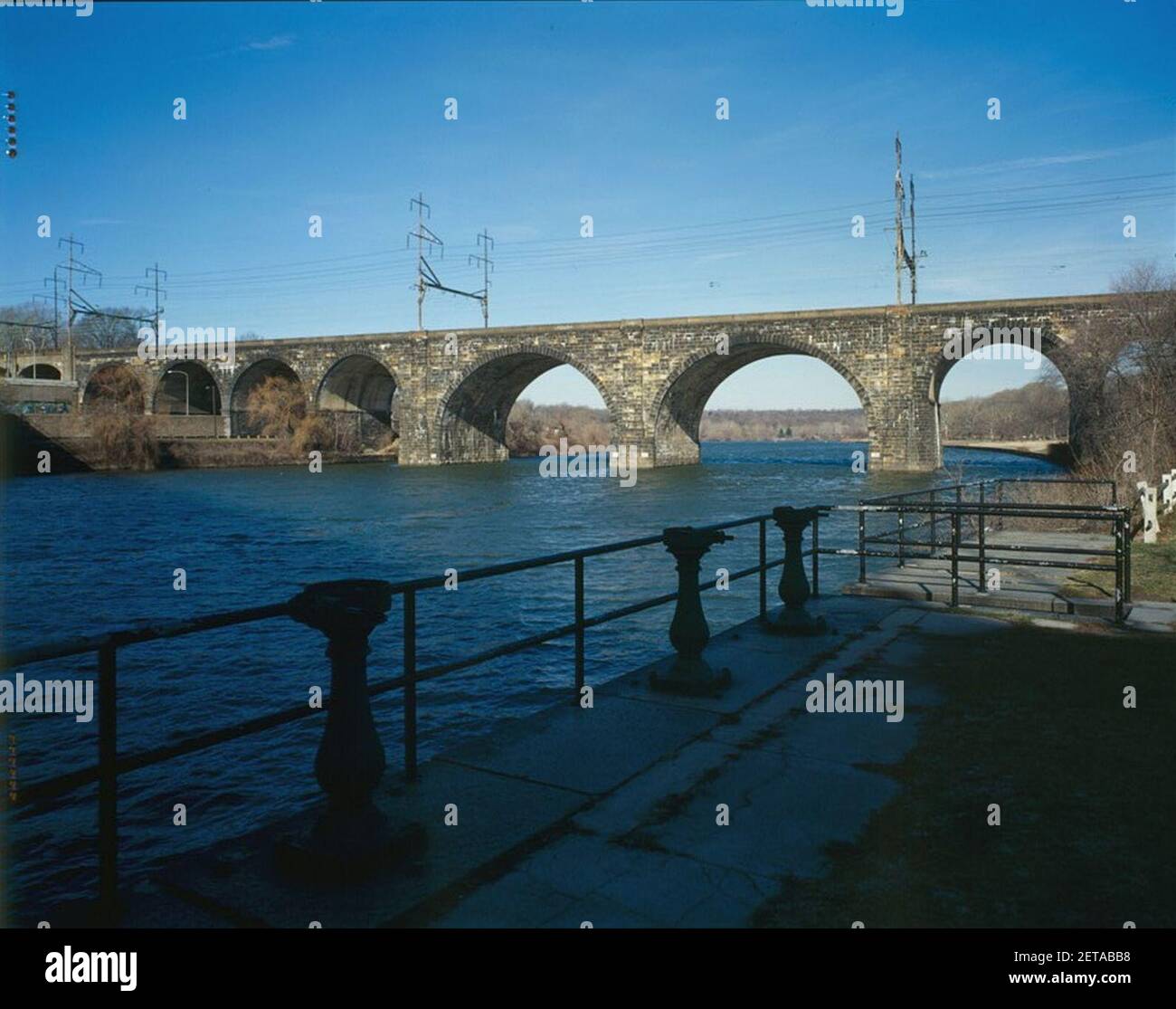 Pennsylvania Railroad Connecting Bridge (cropped Stock Photo - Alamy