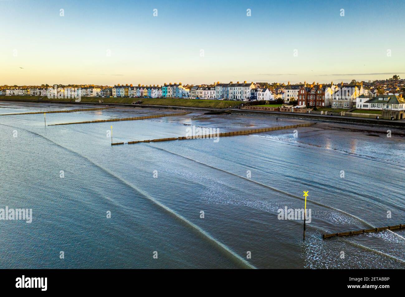 Irish sea bangor beach hi-res stock photography and images - Alamy