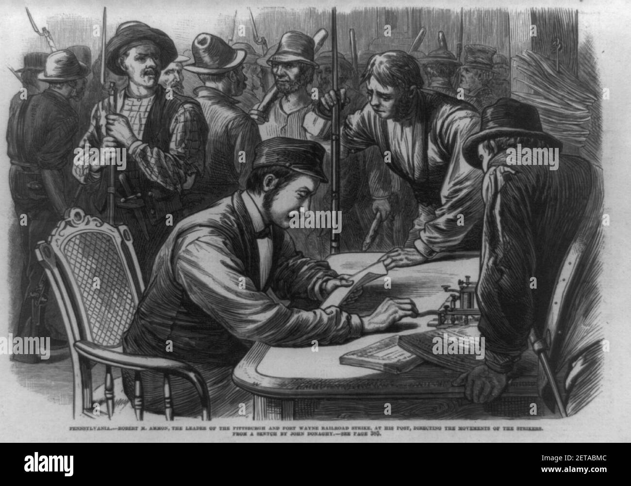 Pennsylvania-Robert M. Ammon, the leader of the Pittsburgh and Fort ...