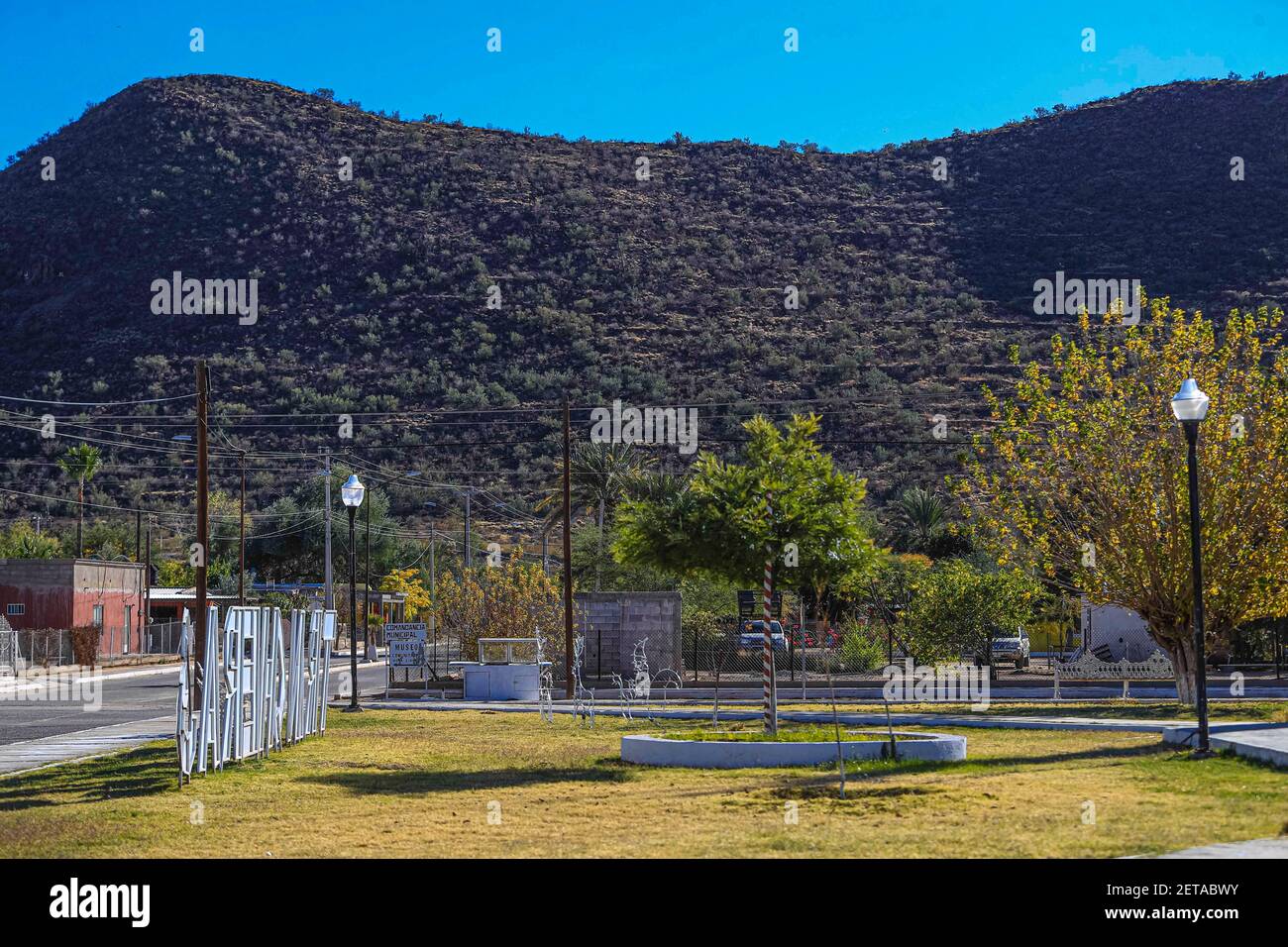 Trincheras, Mexico. Community or town of Trincheras, located north of ...