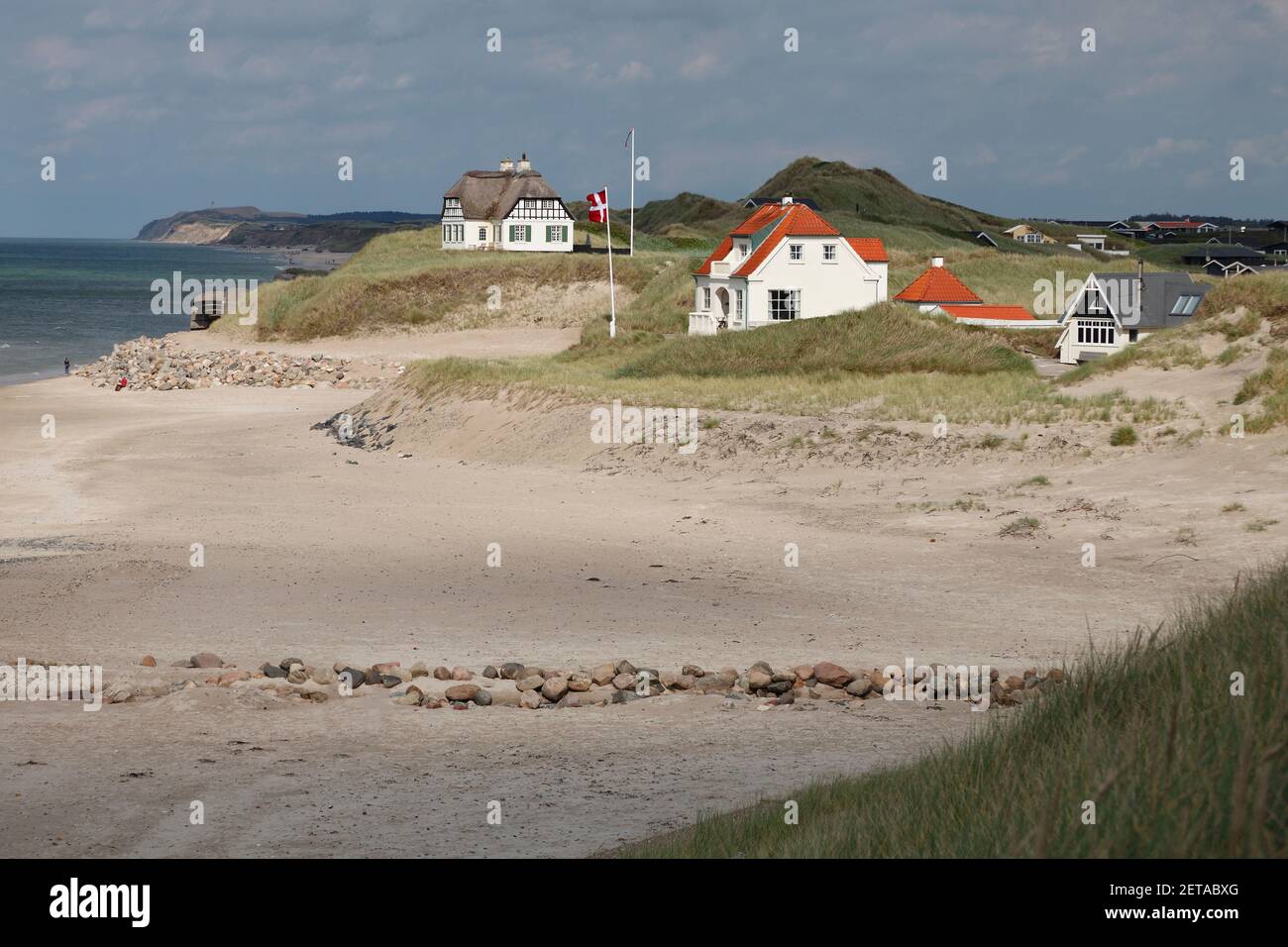beach in Løkken; Denmark Stock Photo - Alamy