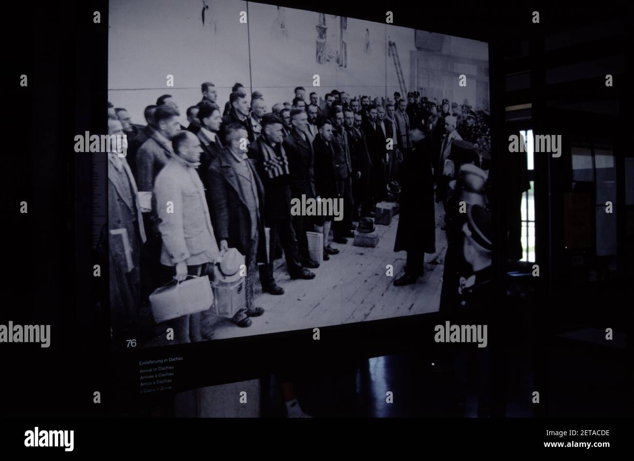 Dachau, Germany. 6/26/1990. Dachau Concentration Camp Museum. March 22 ...