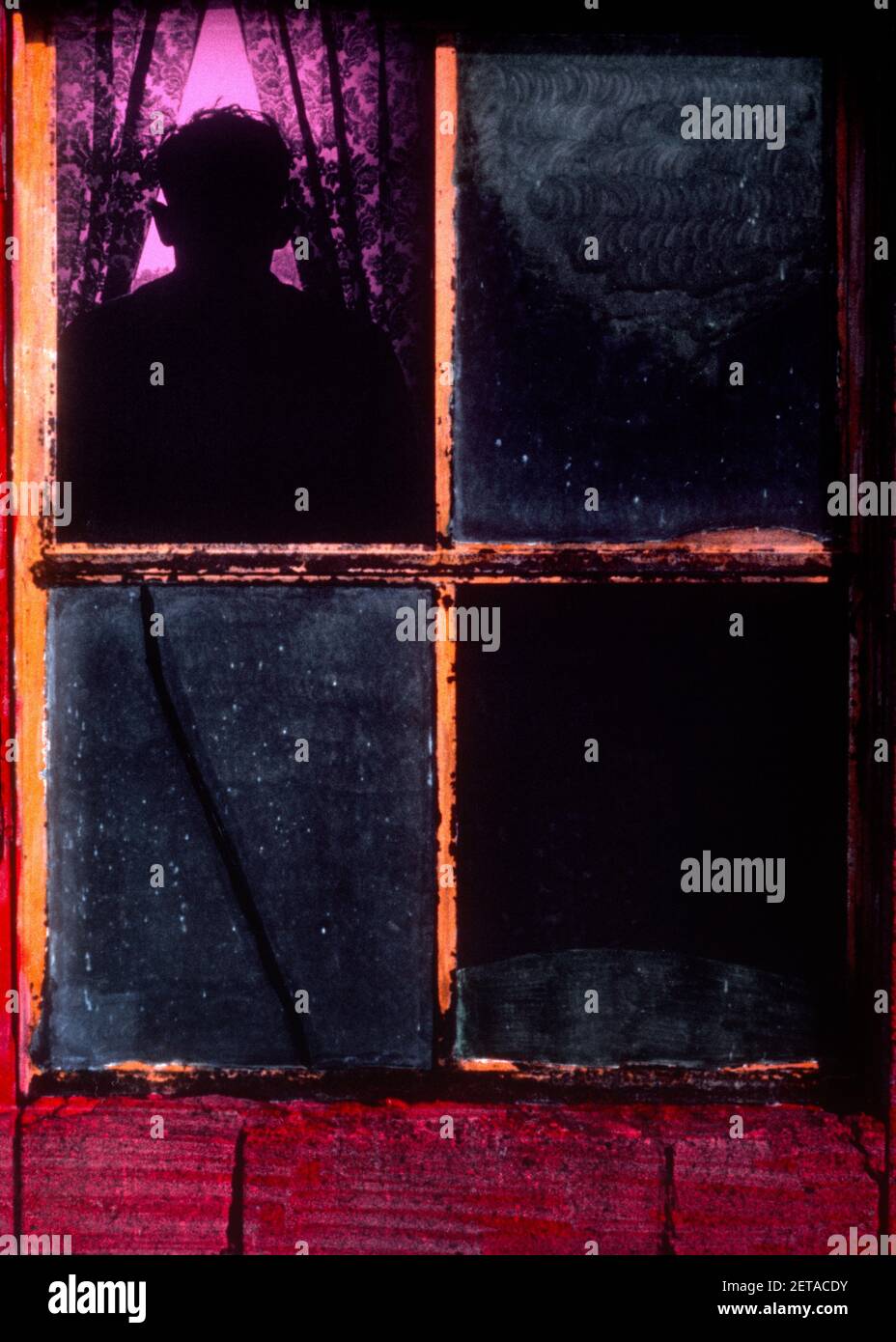 1980s looking out window space hi-res stock photography and images - Alamy