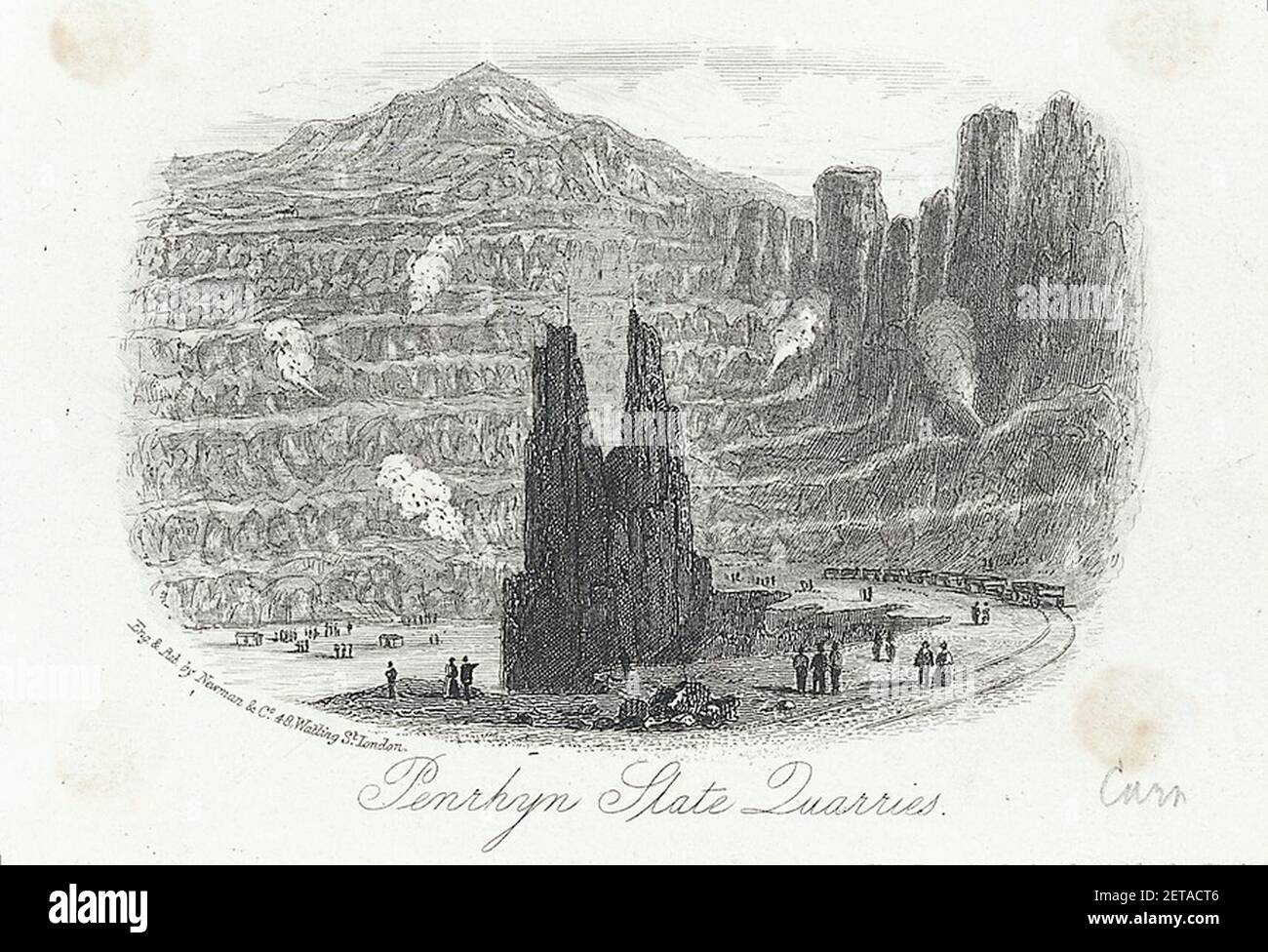 Slate quarries hi-res stock photography and images - Alamy