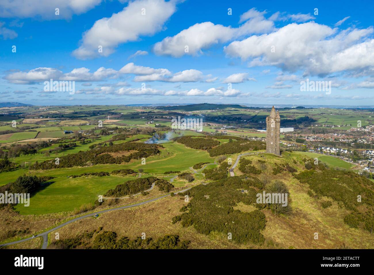 Scrabo stone hi-res stock photography and images - Alamy