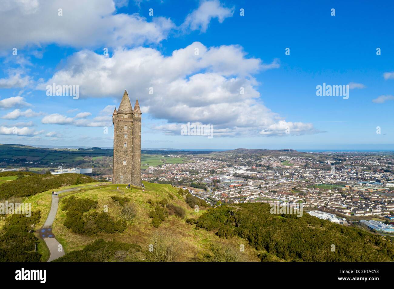 Scrabo tower hi-res stock photography and images - Alamy
