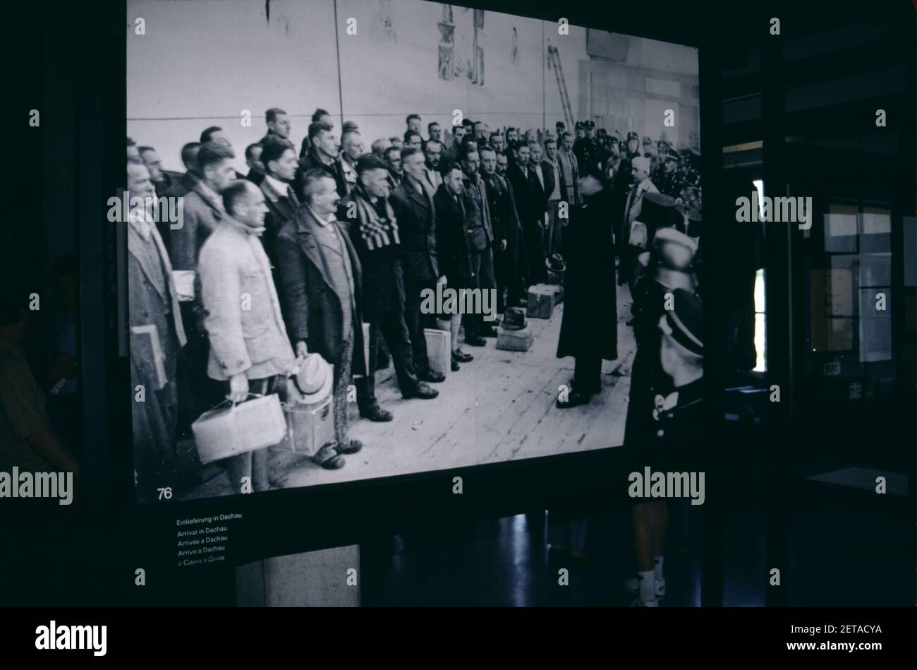 Dachau, Germany. 6/26/1990. Dachau Concentration Camp Museum. March 22 ...